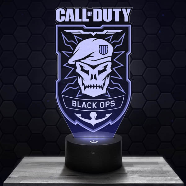 Lampe LED 3D Call Of Duty – Le Génie de la Lampe 3D